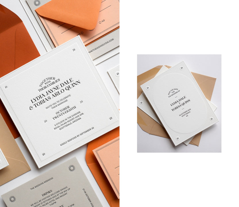 Nicety Studio - Foil & Letterpress Wedding Invitations